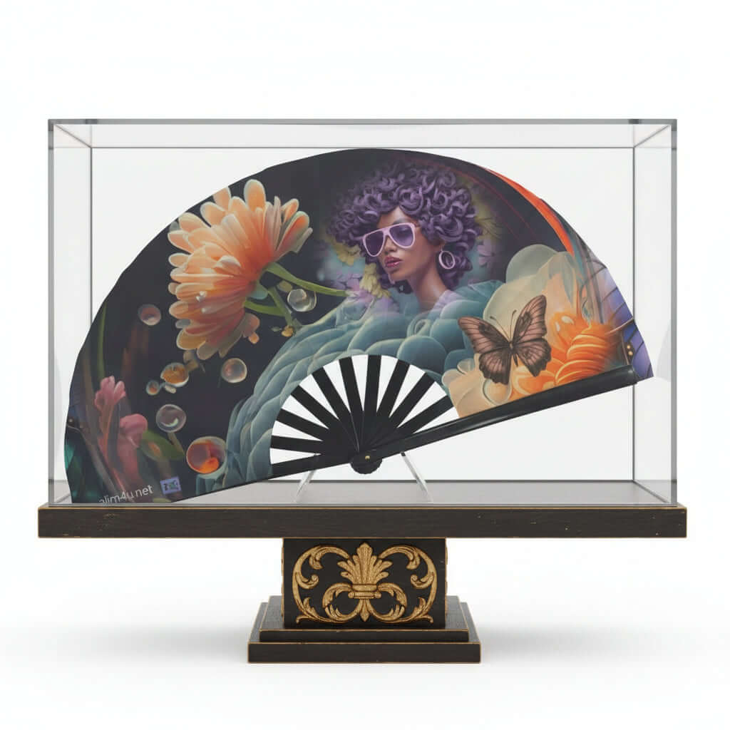 ALIM4U- Fan 0003 Folding Clack Fan – ALIM4U